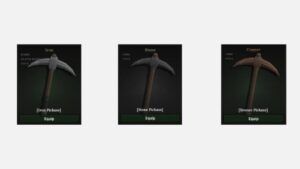 The Forge Pickaxe Tier List - Guide - Gigletter