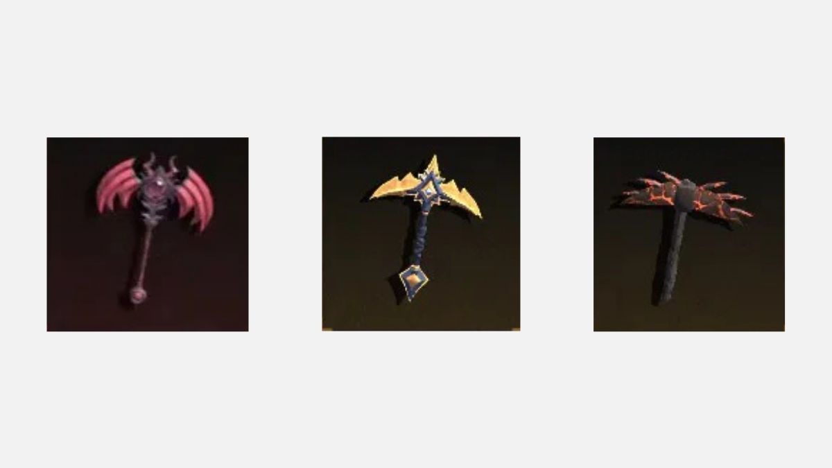 The Forge Pickaxe Tier List - Guide - Gigletter